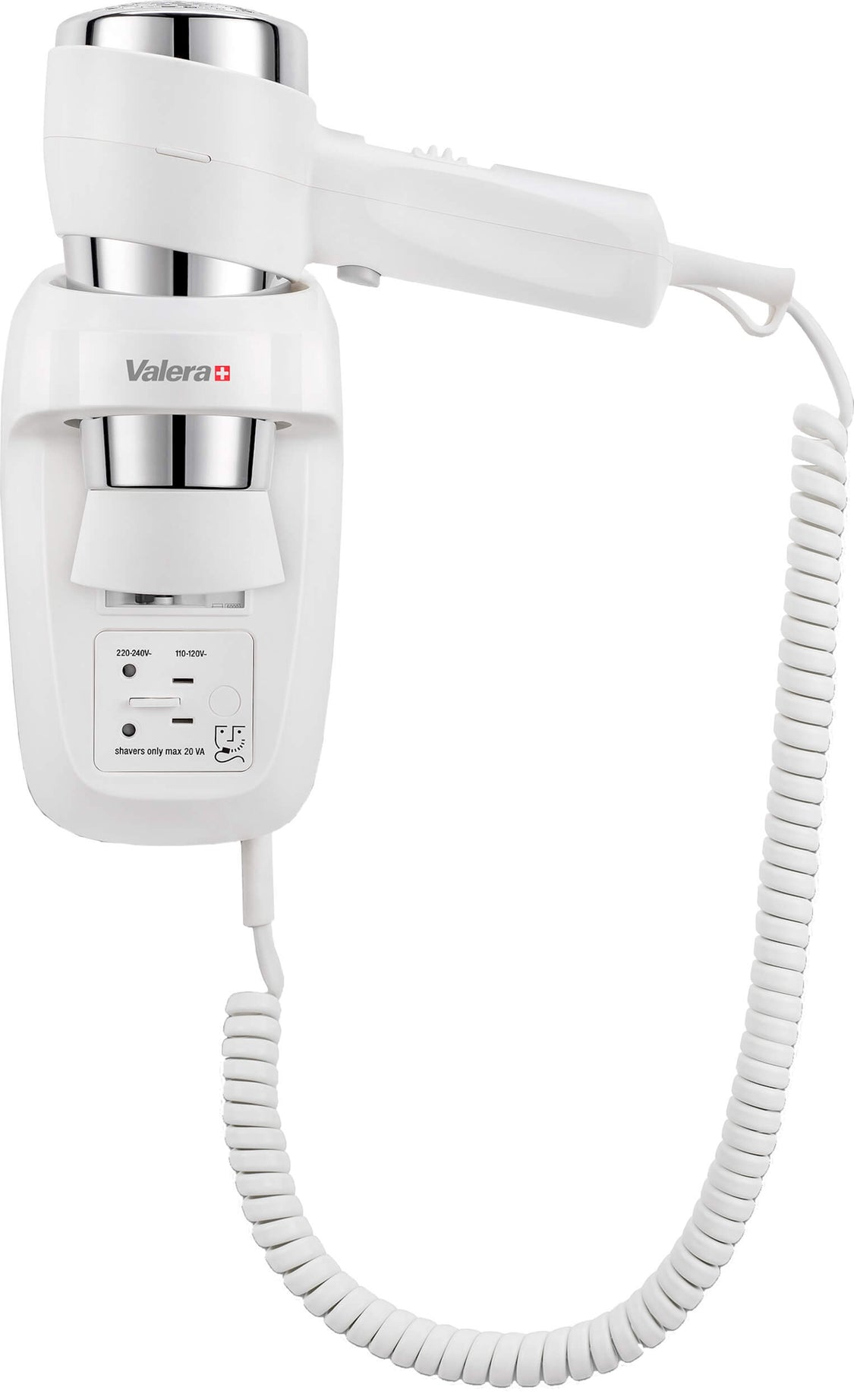Valera 1600W Action Wall Mounted Hair Dryer with Shaver Socket | EPAVBW ...