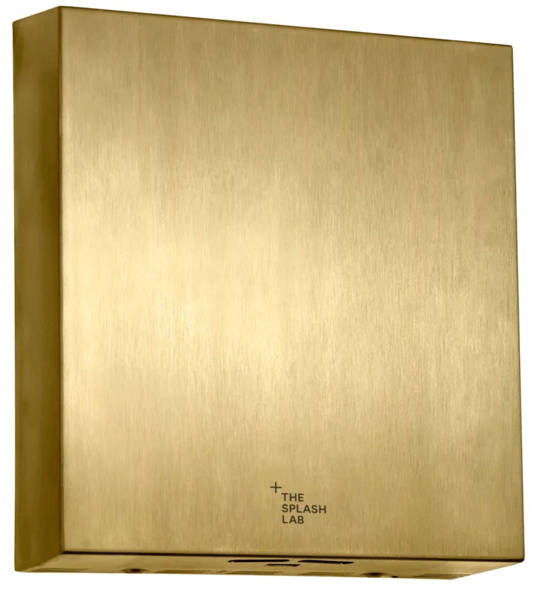 The Splash Lab 950W Slim High Speed Hand Dryer Brushed Brass | TSL.3002 ...