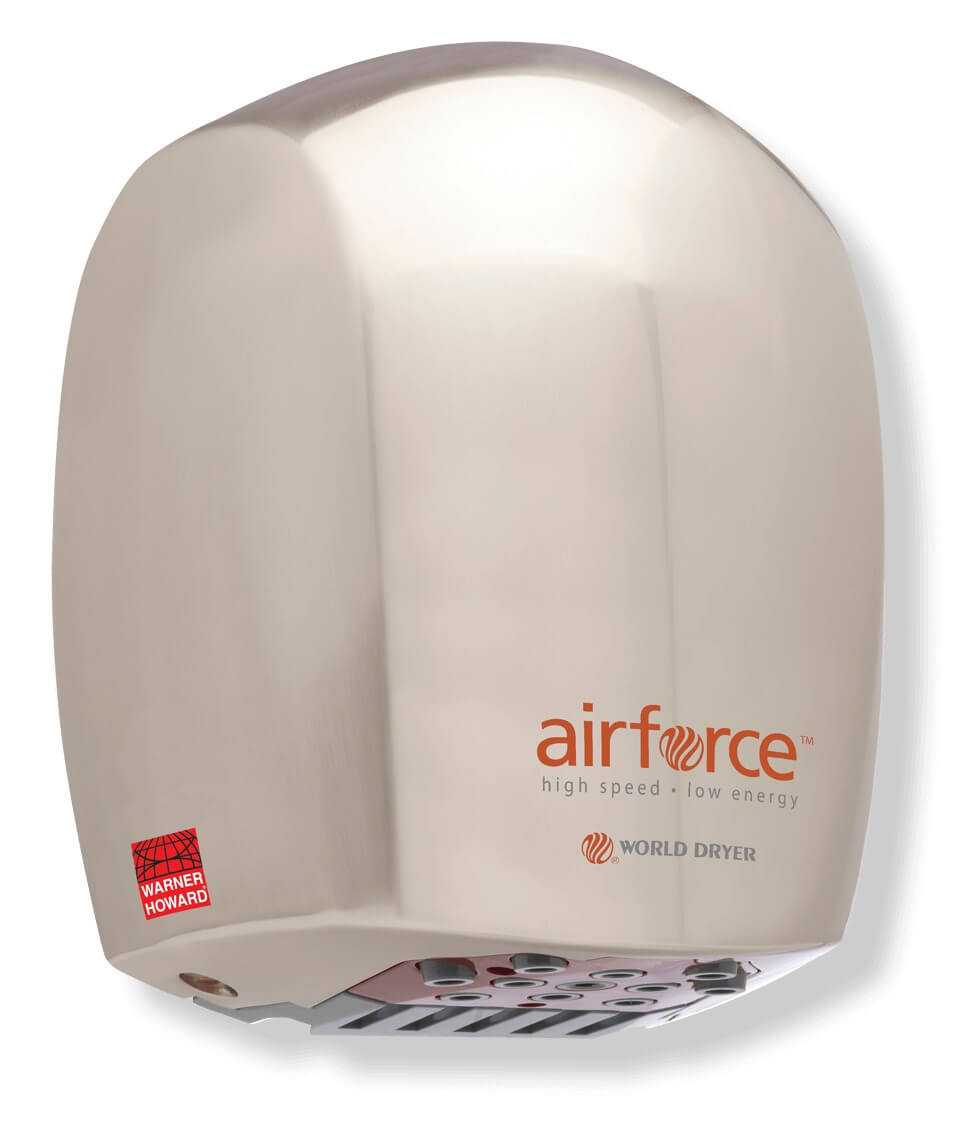 Warner Howard Airforce Hand Dryer White, Black, Satin or Chrome – Hand ...