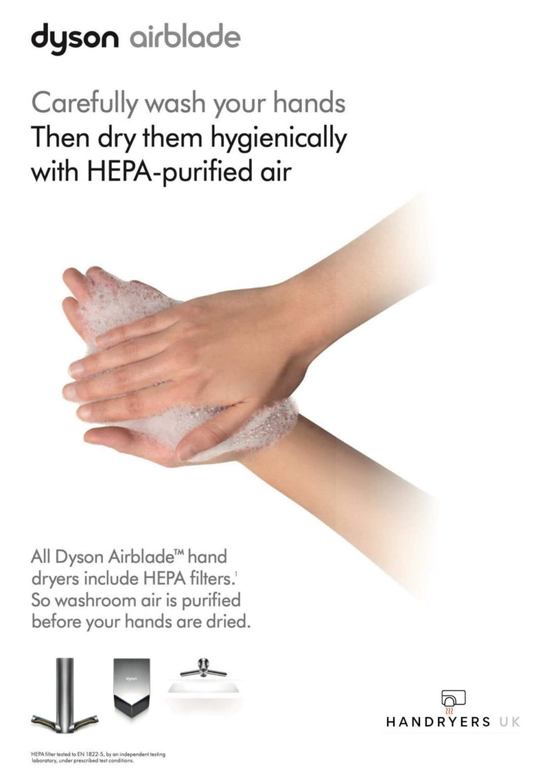 Dyson Airblade™ V HU02 Hand Dryer Nickel or White – Hand Dryers UK™