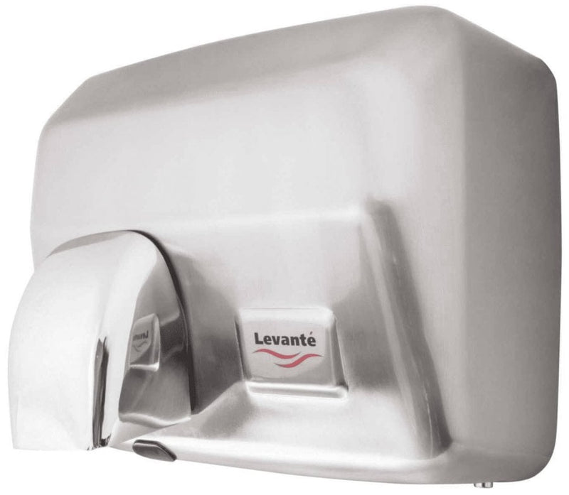 Levante 2.5kW Hand and Face Dryer | LEVHD2.5SSHF – Hand Dryers UK™